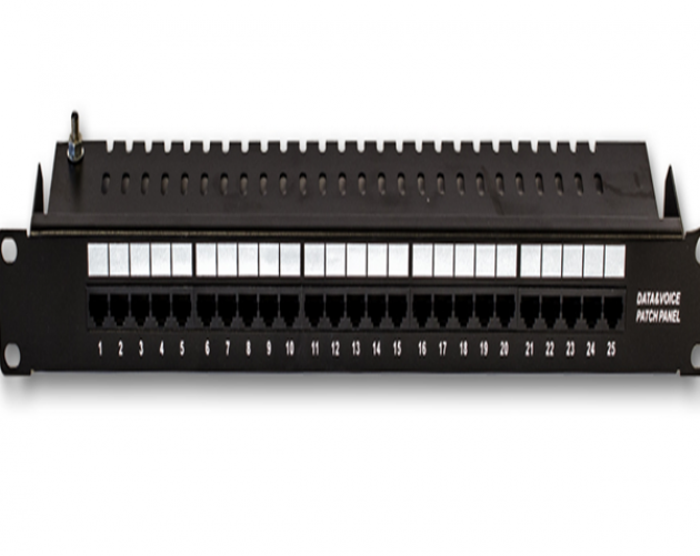 25 Port Voice Patch Panel